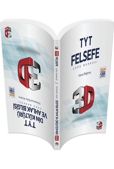 3D Yayınları TYT Din Kültürü Ve Felsefe Soru Bankası Tamamı Video Çözümlü Murat Doğmuş 3D Yayınları TYT Din Kültürü Ve Felsefe Soru Bankası Tamamı Video Çözümlü Murat Doğmuş
