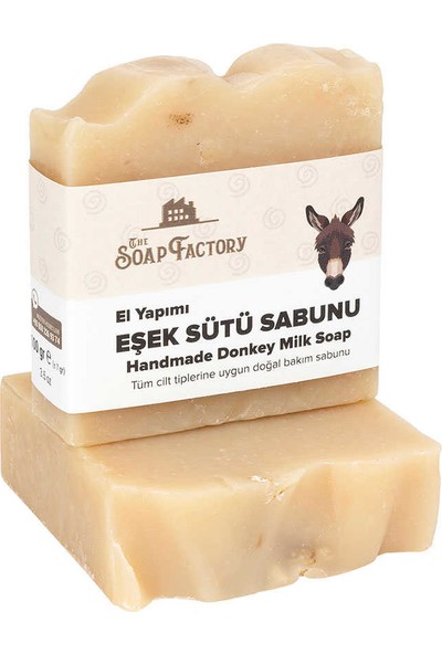 The Soap Factory El Yapımı Bitkisel Eşek Sütü Sabunu 100 gr The Soap Factory El Yapımı Bitkisel Eşek Sütü Sabunu 100 gr