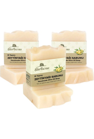 The Soap Factory İpek Seri El Yapımı Zeytinyağı Sabunu 100 g x 3 Adet (Toplam 300 g) - Vegan - Lüks - Doğal - Bütün Cilt Tiplerine Uygun - Soğuk Sıkım - Üstün Cilt Bakımı - %100 Bitkisel The Soap Factory İpek Seri El Yapımı Zeytinyağı Sabunu 100 g x 3 Adet (Toplam 300 g) - Vegan - Lüks - Doğal - Bütün Cilt Tiplerine Uygun - Soğuk Sıkım - Üstün Cilt Bakımı - %100 Bitkisel