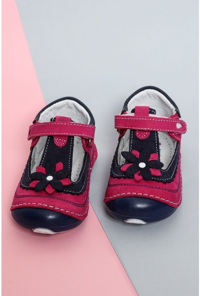 Epaavm Kız Bebe Deri Ayakkabı