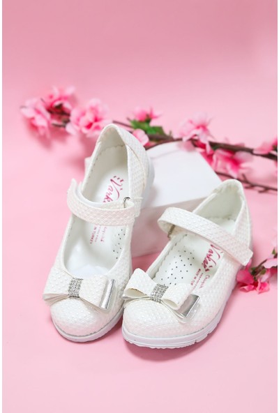 Epaavm Sedef Noktalı Kız Çocuk Ayakkabı