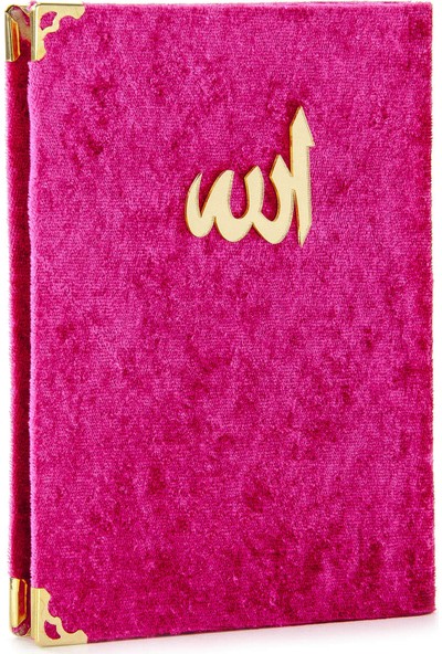 Bilgi Kitap 10 Adet Kadife Kaplı Yasin Kitabı - Allah Lafızlı - Çanta Boy - Fuşya Bilgi Kitap 10 Adet Kadife Kaplı Yasin Kitabı - Allah Lafızlı - Çanta Boy - Fuşya