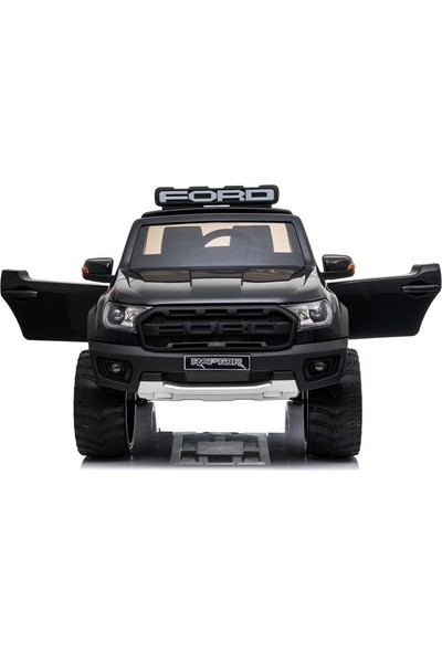 Lila 24V Çift Akülü Ford Ranger Raptor Pikap 4 Motorlu Tablet Ekranlı Akülü Jeep - Metalik Siyah Lila 24V Çift Akülü Ford Ranger Raptor Pikap 4 Motorlu Tablet Ekranlı Akülü Jeep - Metalik Siyah