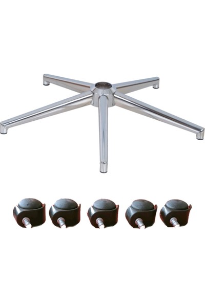 Tura Ofis 5 Adet Tekerlek+ Yıldız Ayak