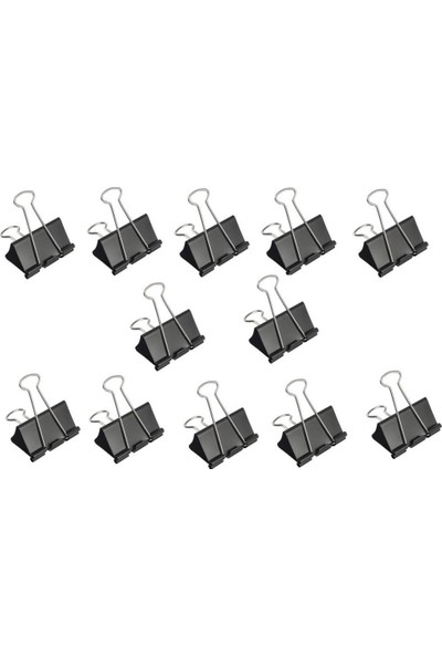 Linea Binder Clips 19 mm 12'li Linea Binder Clips 19 mm 12'li