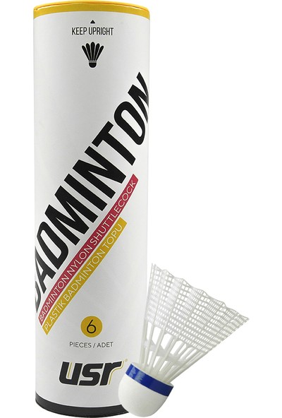 USR Flight 200 Plastik Badminton Topu Beyaz USR Flight 200 Plastik Badminton Topu Beyaz