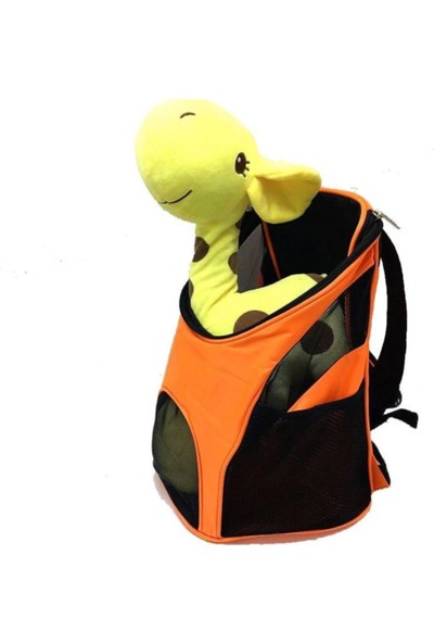 Miapet Kedi Köpek Taşıma Çantası Turuncu 45 cm
