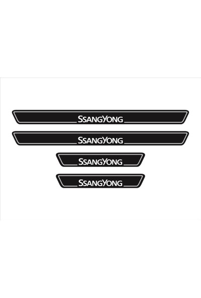 Ömr Dizayn Hediye Ssangyong 4'lü Kapı Eşiği Oto Aksesuar Gri Ömr Dizayn Hediye Ssangyong 4'lü Kapı Eşiği Oto Aksesuar Gri