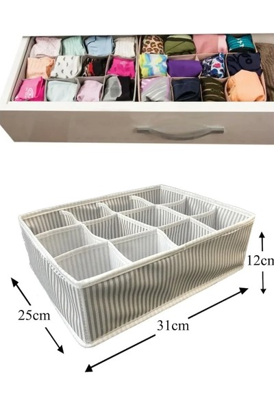 Capsan 12 Bölmeli Çekmece Içi Düzenleyici Organizer