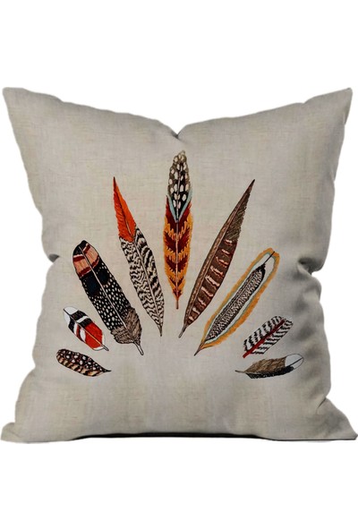 Sweet Home Arts Tüy Desen Yastık Kırlent Kılıfı Sweet Home Arts Tüy Desen Yastık Kırlent Kılıfı