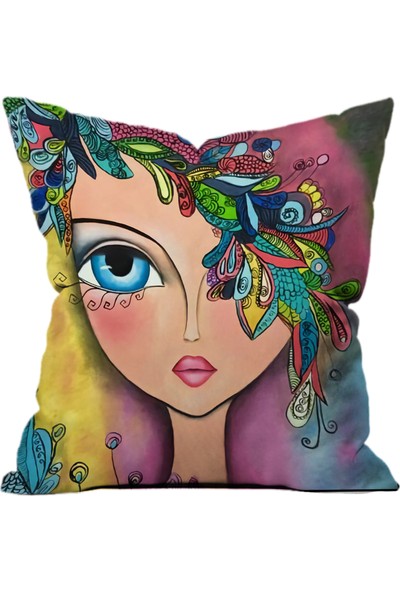 Sweet Home Arts 585 Yastık Kırlent Kılıfı Sweet Home Arts 585 Yastık Kırlent Kılıfı