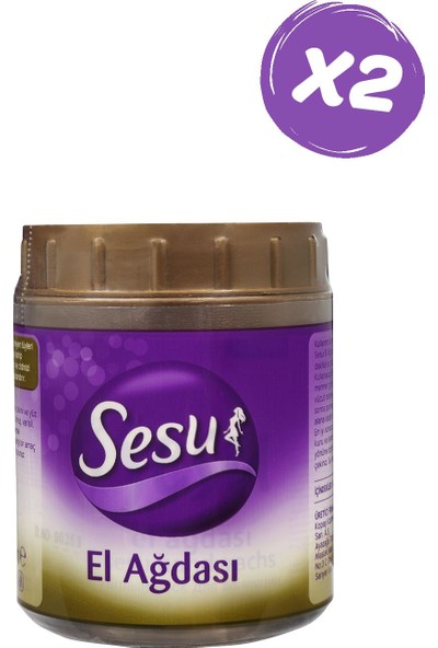 Sesu El Ağdası 250 gr x 2 Adet Sesu El Ağdası 250 gr x 2 Adet