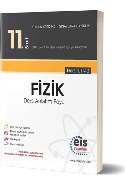 Eis Yayınları 11. Sınıf Fizik Daf Eis Yayınları 11. Sınıf Fizik Daf
