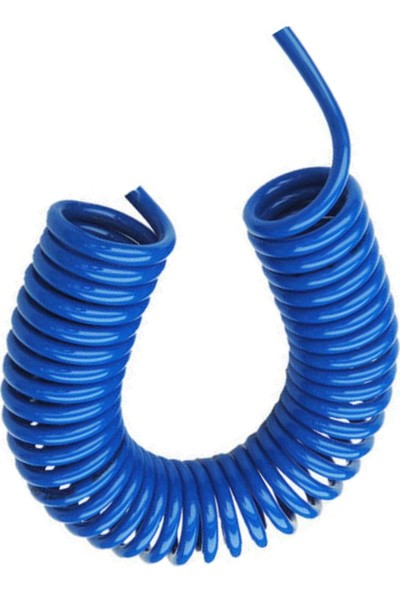 Plasyay Spiral Basınçlı Kompresör Hava Hortumu 8X14 mm - 2.5 M