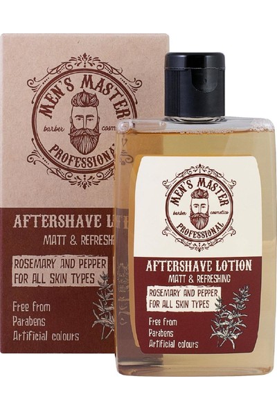 Spa Master Men Tıraş Sonrası Losyon Biberiye ve Biber 120ml