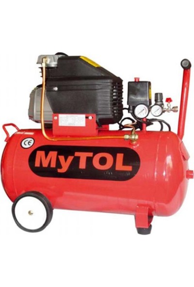 Mytol 50 lt Hava Kompresörü 2 Hp 220V Monafoze Mytol 50 lt Hava Kompresörü 2 Hp 220V Monafoze