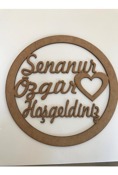 Hayal Ahşap Dünyası Kapı Süsü Kasnak Modeli Hayal Ahşap Dünyası Kapı Süsü Kasnak Modeli