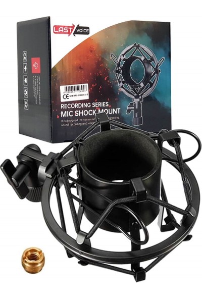 Lastvoice Shock Pro-01 Black Metal Shock Mount Lastvoice Shock Pro-01 Black Metal Shock Mount