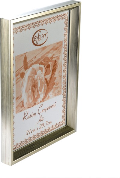 Efor Çerçeve A4 Çerçevesi-Mat Camlı-Renk Gümüş -Üretici Firmadan Efor Çerçeve A4 Çerçevesi-Mat Camlı-Renk Gümüş -Üretici Firmadan