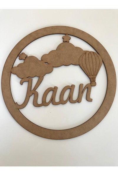 Hayal Ahşap Dünyası Bulut - Balon - Yıldız Kasnak