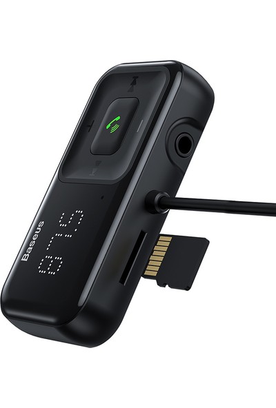 Baseus S-16 Bluetooth Araç Şarjı Siyah