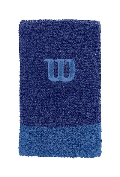 Wilson Tenis El Bilekliği Extra Wide Çift WRA733510 Wilson Tenis El Bilekliği Extra Wide Çift WRA733510