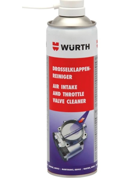 Würth Benzinli Motor Boğaz Kelebeği Temizleyici 500 ml SKT:2022