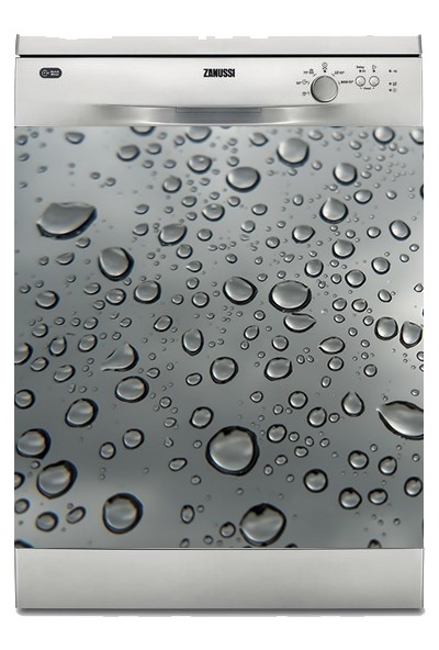 Jasmin Bulaşık Makinası Sticker Kaplama Su Damlaları