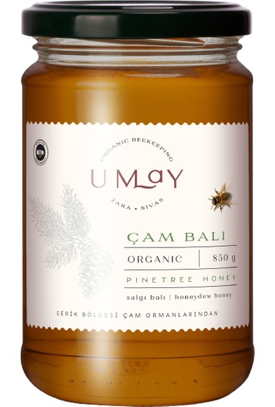 Umay Herbal Organik Çam Balı 850 Gr