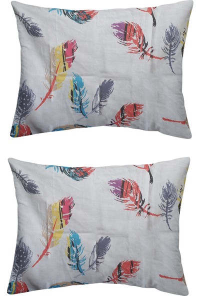 Maki Pamuklu 2 Adet Yastık Kılıfı