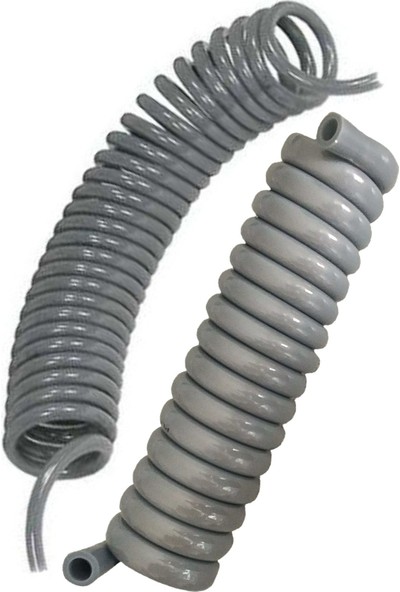 Plasyay Spiral Basınçlı Kompresör Hava Hortumu 8 mm x 14 mm 3.5 M