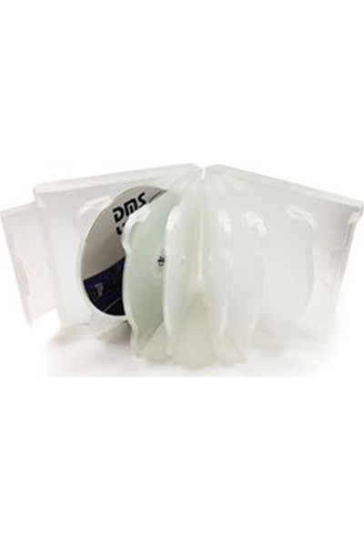 Dms 12'lı Beyaz Cd/dvd Kutusu