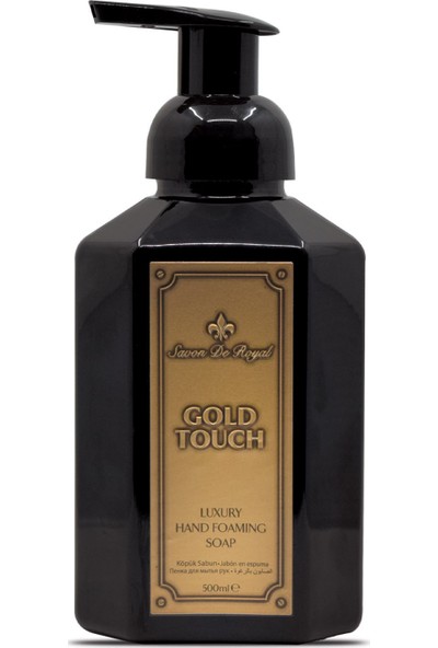 Savon De Royal Luxury Vegan Köpük Sabun Gold Touch 500 ml