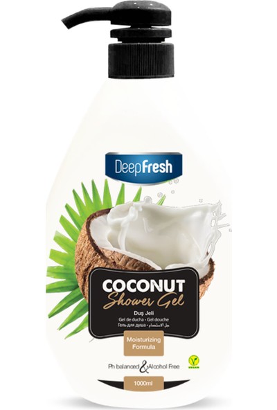 Deep Fresh Duş Jeli Coconut 1 Lt
