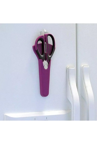 Yenimiyeni Kılıflı Mıknatıslı 8 Fonksiyonlu Mutfak Makası Yenimiyeni Kılıflı Mıknatıslı 8 Fonksiyonlu Mutfak Makası