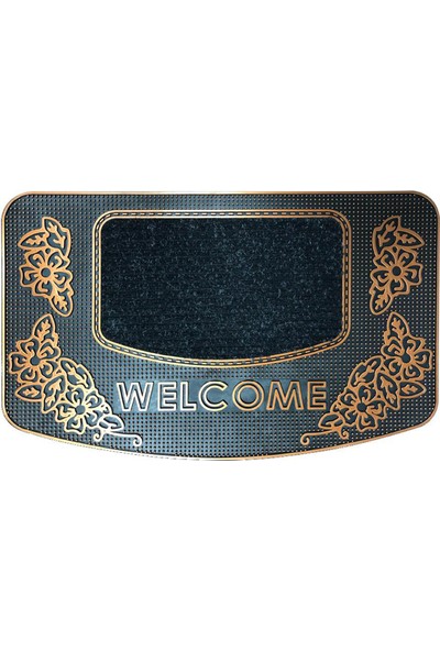 Galaksihome Kapı Önü Paspası 45 X70 cm Garden Serisi Copper