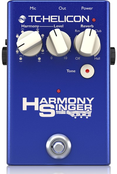 Tc Helıcon Harmony Singer 2 Gitar Kontrollü Vokal Efekt Pedalı Tc Helıcon Harmony Singer 2 Gitar Kontrollü Vokal Efekt Pedalı