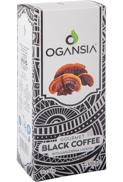 Ogansia Sağlıklı ve Zinde Tutan Black Coffee 30 x 3,5 = 105 gr Ogansia Sağlıklı ve Zinde Tutan Black Coffee 30 x 3,5 = 105 gr