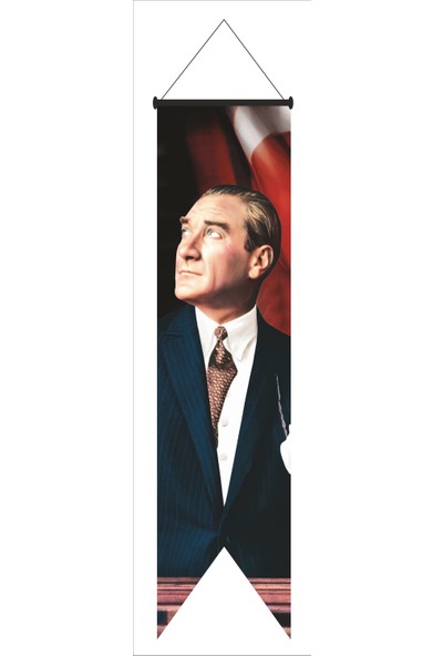 Raşel Bayrak Atatürk Posteri 50 x 200 cm