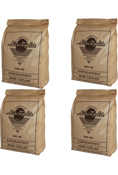 Nuri Toplar Türk Kahvesi 250 gr 4'lü Paket