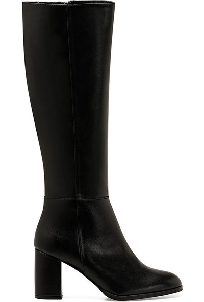 Nine West Setra Siyah Kadın Ökçeli Çizme Nine West Setra Siyah Kadın Ökçeli Çizme