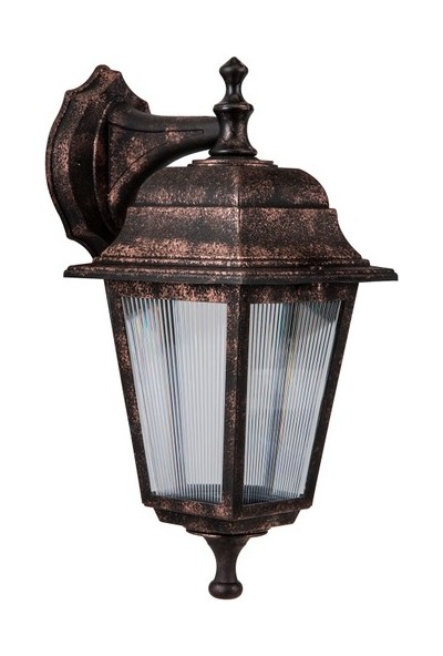 Giveka Bahçe Aydınlatma Kare Ters Duvar Aplik