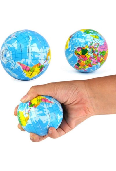 Mahendra Dünya Haritalı Stres Topu