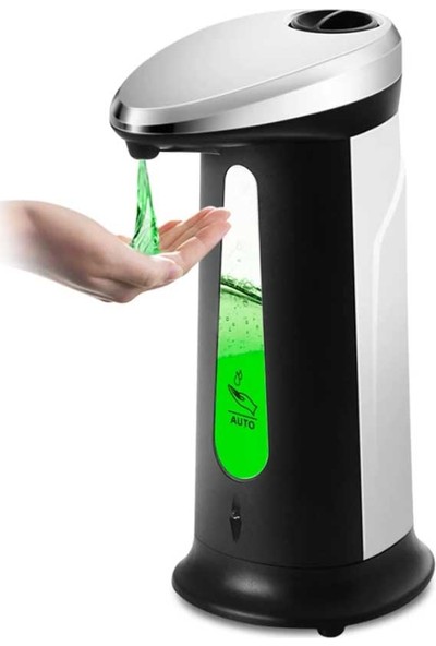 Bayz Sensörlü Dispenser Sabunluk Fotoselli Sabunluk Bayz Sensörlü Dispenser Sabunluk Fotoselli Sabunluk