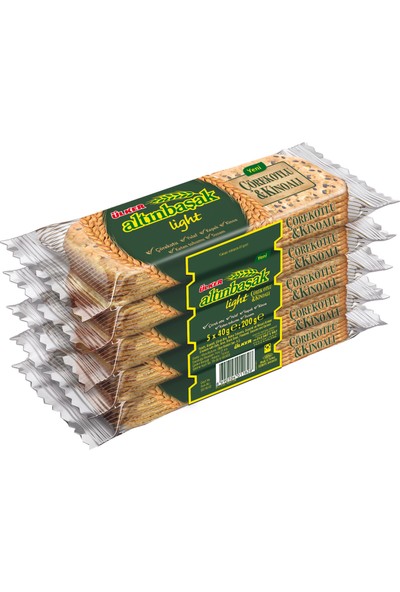 Ülker Altınbaşak Çörekotlu Kinoalı Kraker 5x40 gr Ülker Altınbaşak Çörekotlu Kinoalı Kraker 5x40 gr