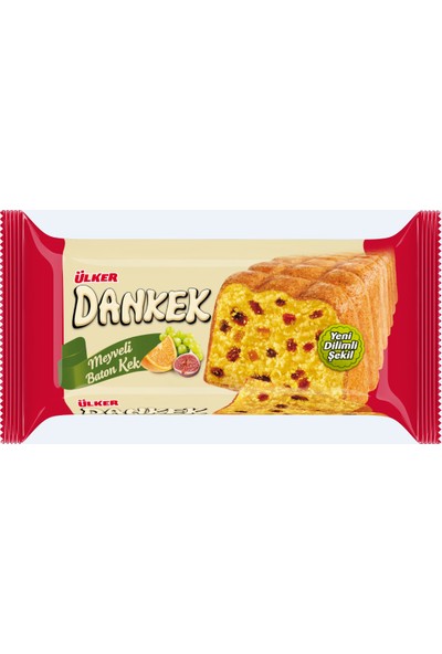 Ülker Dankek Baton Kek Meyveli 200 gr Ülker Dankek Baton Kek Meyveli 200 gr