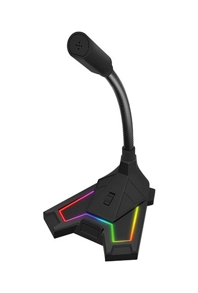 Rampage SN-RMX2 Chatty USB Rgb Ledli Masaüstü Mikrofon