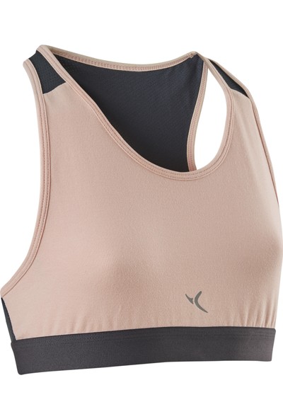 Domyos By Decathlon Kız Çocuk Sporcu Sütyeni - Pembe - 100