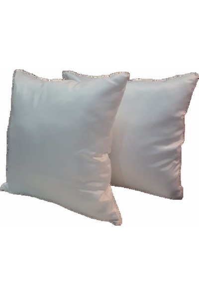 DNZ Ev Gereçleri 43 x 43 cm Boncuk Silikonlu Kırlent Kılıfı Iç Yastığı(Birinci KALITE)400GR(2'LI)