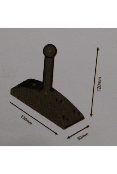 Sealux Tekne Iskarmoz Çelik Takviyeli Abs Siyah